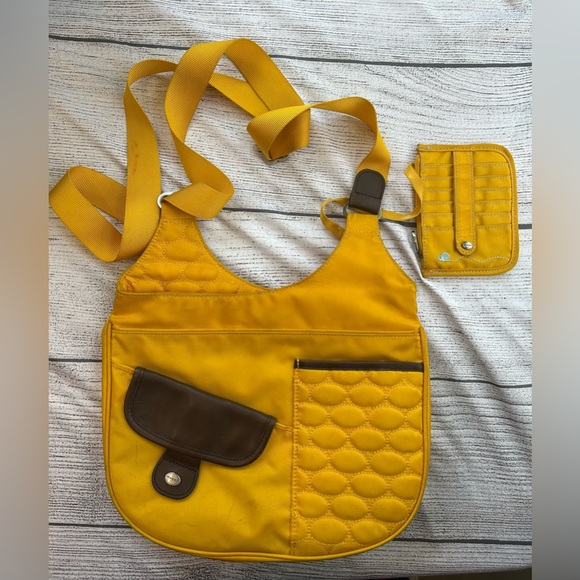 Mosey | Bags | Yellow Crossbody Flaws As Shown | Poshmark